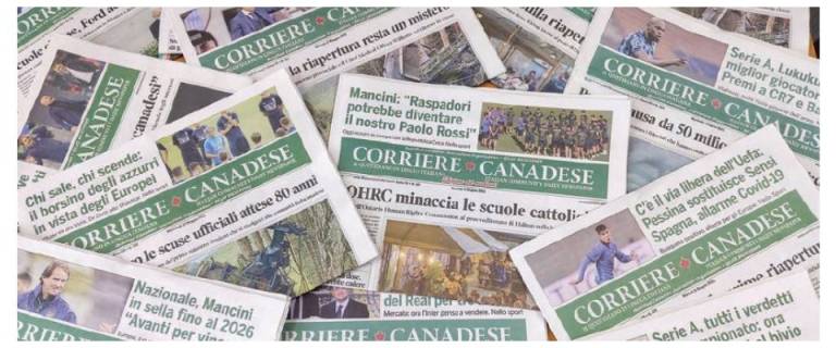 Italiani all'estero: l'editore del "Corriere Canadese" a Roma. Amorese ...