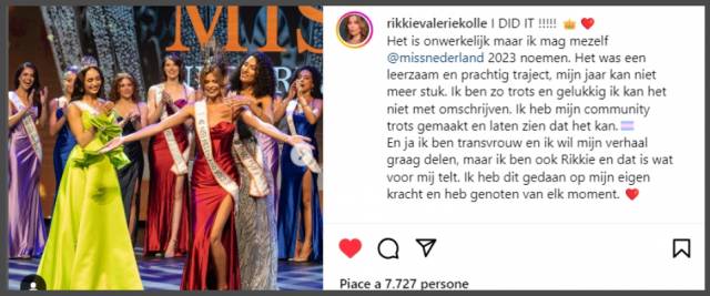 Miss Olanda Vince Una Modella Trans Tra Lesultanza Generale Ma I Concorsi Di Bellezza Non