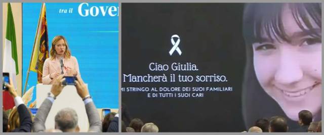 Meloni ricorda Giulia Cecchettin: "La violenza sulle donne è ...