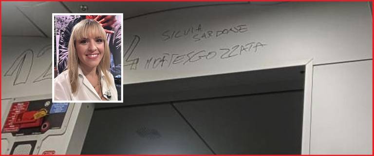 "Silvia Sardone a morte sgozzata": scritta inquietante su un treno di ...