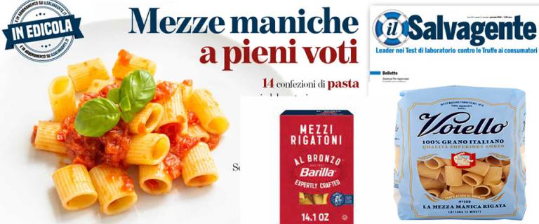 Mezze maniche Barilla "incoronate" come la pasta migliore. Sul podio la ...